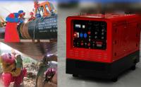China DC Kubota Engine ARC Diesel Welder Generator MMA Duty Cycle: 500A @ 60% 400A @ 100% for sale