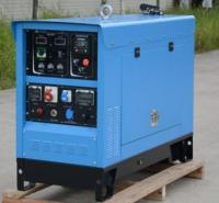 China Silent 10kva Kubota Diesel Welder Generator 400 Amperes Engine Dual Welding Machine AVR for sale