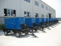 China Mobile Trolley Perkins Diesel Generator 65Kva 150kw 100kva Water Cooled for sale