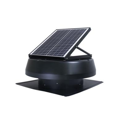 China Air Extractor Solar Attic Industrial Ceiling Fans 20W DC Motor 18V Ventilator House Roof for sale