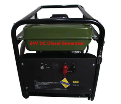 China Air Cooled 24V DC 5kw 3000rpm Genset Diesel Generator IP23 for sale