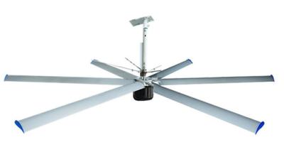 China PMSM Motor 12- 20 Feet HVLS Industrial Ceiling Fans for sale