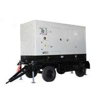 China Cummins 6BT5.9G2 Genset Diesel Generator Silent Towable Trolley 100kva 150kva for sale