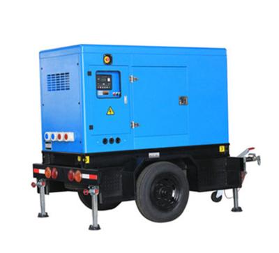 China Mobile 60kw 70kva 150kva Genset Diesel Generator With Wheels Trolley for sale