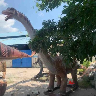 China Lifelike Animatronic Dinosaur Amusement Park Diplodocus Model for sale