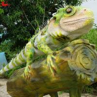 China Outdoor Realistic Chameleon Model 2m Waterproof Sound Customized for sale