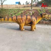 China Remote Control Animatronic Dinosaur Ride Windproof For Theme Park for sale