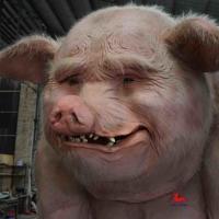 China Customized Animatronic Realistic Pigs Adult Age For Shopping Malls for sale