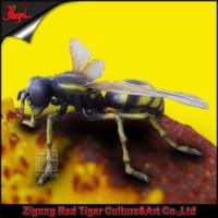 China Big Bugs Animatronic Insects Models Fly Children Age Infrared Sensor Control for sale