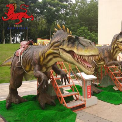China Realistic Animatronic Tyrannosaurus Ride With Movement / Sound Customization for sale