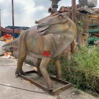 China Theme Park  Realistic Animatronic Dinosaur Iguanodon  With Movement And Sound Customization for sale