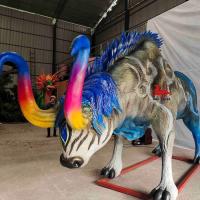 China Infrared Sensor Theme Park Animatronics Mythical Chinese Creatures - Fei for sale