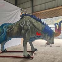 China Infrared Sensor Theme Park Animatronics Mythical Chinese Creatures - Fei for sale