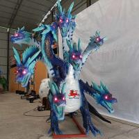 China vivid sound Realistic Animatronic Animals Chinese Mythology Monsters Jiuying for sale