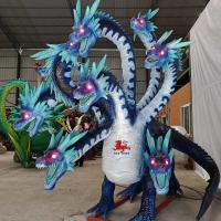 China vivid sound Realistic Animatronic Animals Chinese Mythology Monsters Jiuying for sale