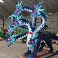 China vivid sound Realistic Animatronic Animals Chinese Mythology Monsters Jiuying for sale