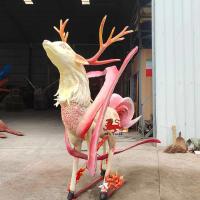China Customizable Realistic Animatronics Chinese Mythology Animal  Pi Jiu for sale