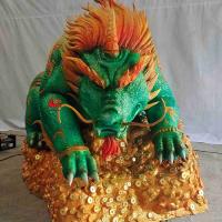 China Realistic sound Life Size Animals Chinese Mythological Creatures Brave Troops for sale