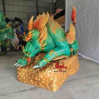 China Realistic sound Life Size Animals Chinese Mythological Creatures Brave Troops for sale