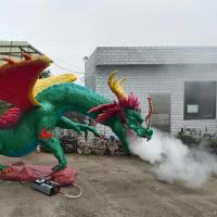 China Customization Realistic Animatronic Animals Chinese Ancient Creatures Ying Long for sale