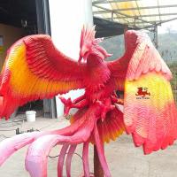 China Chinese Ancient Animatronic Creatures With Motion Sound Customization - Zhongming Niao for sale