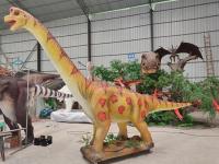 China Outdoor Brachiosaurus Dinosaur Animated Animatronic Full Size Model for sale