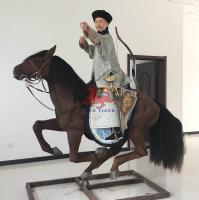 China Realistic Lifesize Custom Silicone Figure Wax Figure Wax Museum Memorial Hall for sale
