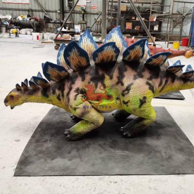 China New Realistic Animatronic Remote Control Walking Robot Dinosaur Stegosaurus Robot Dog for sale