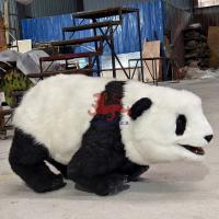 China New Realistic Animatronic Remote Control Walking Robot Animal Panda Robot Dog for sale