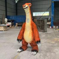 China Interactive Realistic Sid Cartoon Sloth Costume For Amusement Park for sale