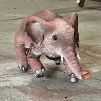 China New Realistic Animatronic Remote Control Walking Robot Animal Elephant Robot Dog for sale