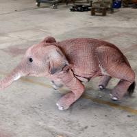 China New Realistic Animatronic Remote Control Walking Robot Animal Elephant Robot Dog for sale