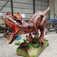 China Theme Park High-quality Realistic Animatronic Dinosaur T-rex Model for sale