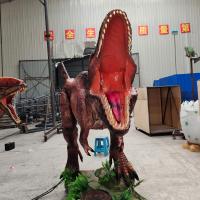 China Theme Park High-quality Realistic Animatronic Dinosaur T-rex Model for sale