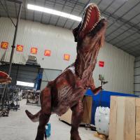 China Theme Park High-quality Realistic Animatronic Dinosaur T-rex Model for sale