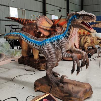 China High-quality Jurassic Park Animatronic Realistic Dinosaur Velociraptor for sale
