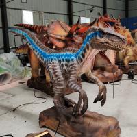 China High-quality Jurassic Park Animatronic Realistic Dinosaur Velociraptor for sale