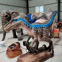 China High-quality Jurassic Park Animatronic Realistic Dinosaur Velociraptor for sale