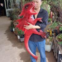China Amusement Park Animatronic Realistic Baby Dragon Puppet for sale