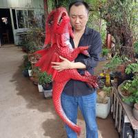 China Amusement Park Animatronic Realistic Baby Dragon Puppet for sale