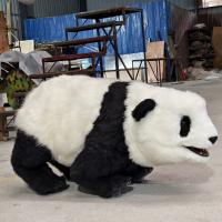 China New Realistic Animatronic Remote Control Walking Robot Animal Panda Robot Dog for sale