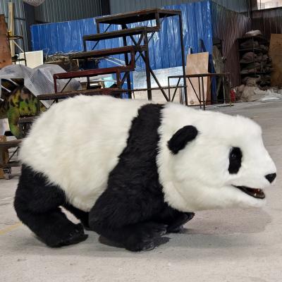 China New Realistic Animatronic Remote Control Walking Robot Animal Panda Robot Dog for sale