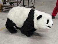 China New Realistic Animatronic Remote Control Walking Robot Animal Panda Robot Dog for sale