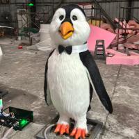China Amusement Park Animatronic Christmas Decoration Singing Cartoon Penguin for Sale for sale