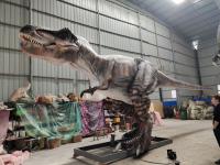 China Dino Park High-quality Realistic Animatronic Dinosaur T-rex 12m Model for sale
