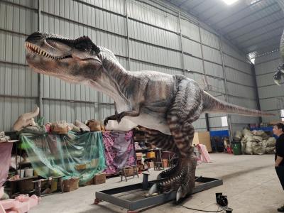 China Dino Park High-quality Realistic Animatronic Dinosaur T-rex 12m Model for sale