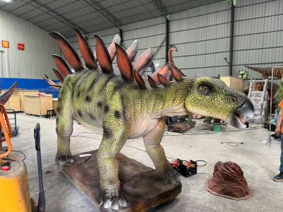 China Dino Park High-quality Professional Animatronic Dinosaur Stegosaurus 6m Model for sale