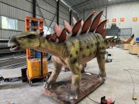 China Dino Park High-quality Professional Animatronic Dinosaur Stegosaurus 6m Model for sale