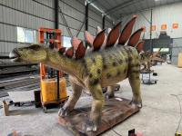 China Dino Park High-quality Professional Animatronic Dinosaur Stegosaurus 6m Model for sale