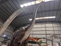 China Realistic High-quality Jurassic Animatronic Dinosaur Brachiosaurus 15m Model for sale